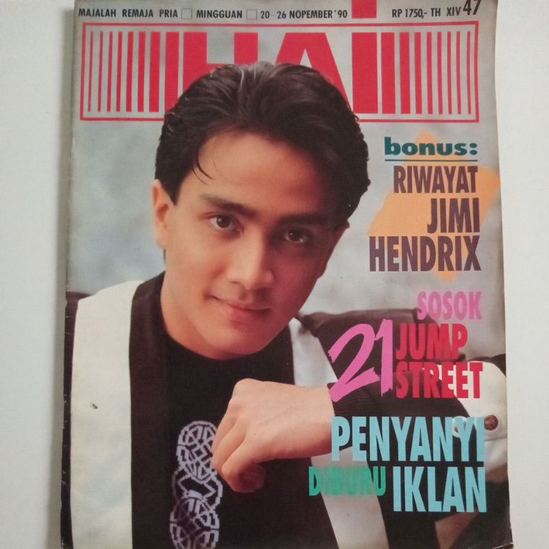 Jual Majalah Hai Tahun 1990 Cover Deni Priatna Kusuma | Shopee Indonesia