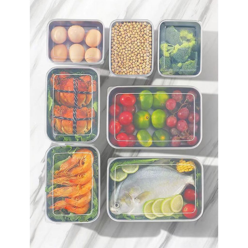 Jual BAKINDO Tempat Wadah Makanan Stainless steel Sama tutup Plastik ...