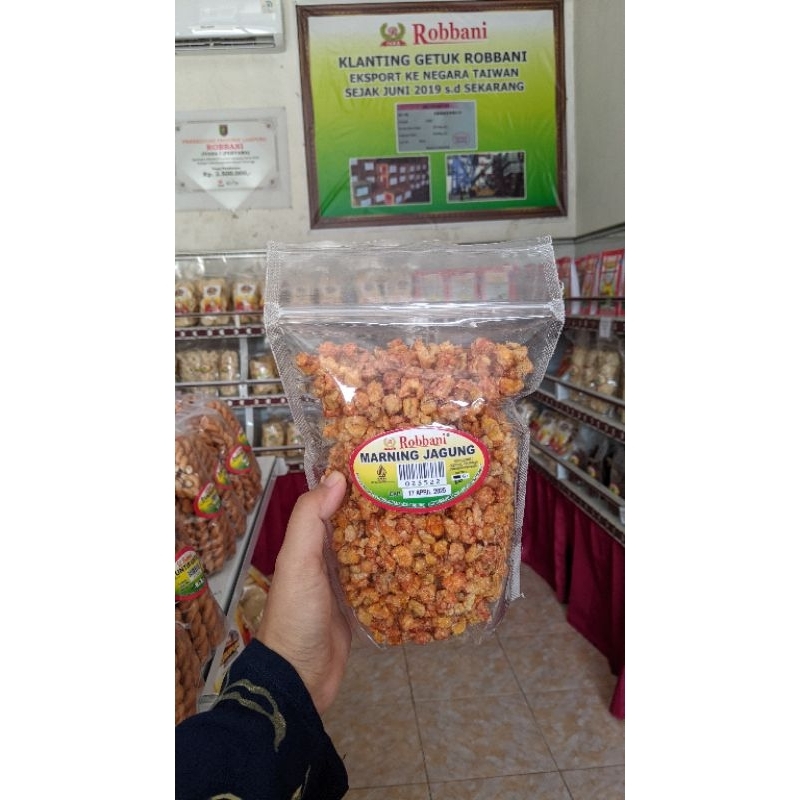 Jual Marning Pedas Robbani Snack Oleh-oleh Khas Lampung Cemilan Nikmat ...