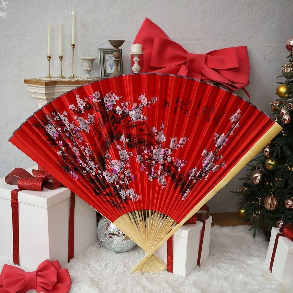 Jual Kipas Cina Dekorasi Jumbo / Kipas Lukisan Imlek / Kipas Lukis ...