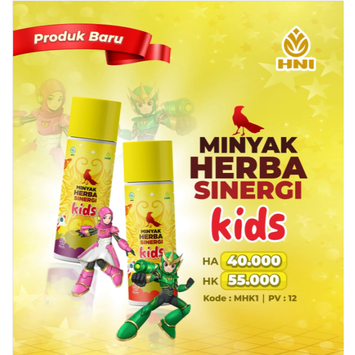 Jual RB Minyak Herba Sinergi ( MHS ) HNI HPAI, MHS KIDS, MHS HOT, MHS ...