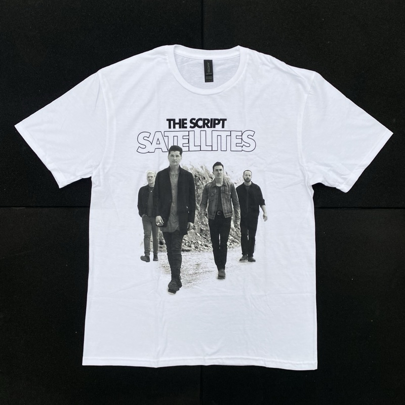 Jual Tshirt Band Pria Wanita The Script - Satellite Photo Original ...