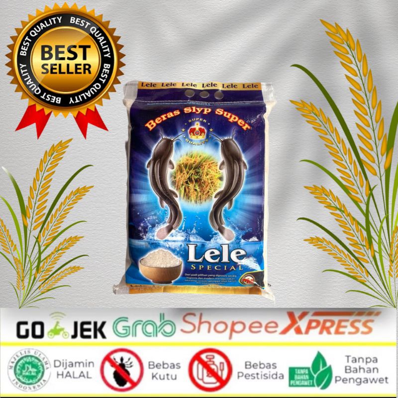 Jual Beras Cap Lele Spesial Premium 5 Kg 10 Kg 20 Kg | Shopee Indonesia