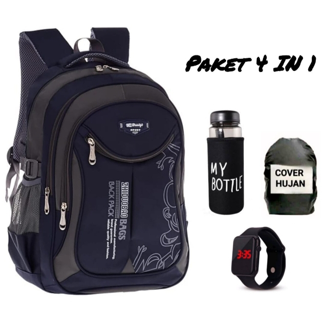 Jual [ Bonus Jam-Raincover ] Tas sport anak laki laki -Tas sekolah anak laki laki perempuan sd ...