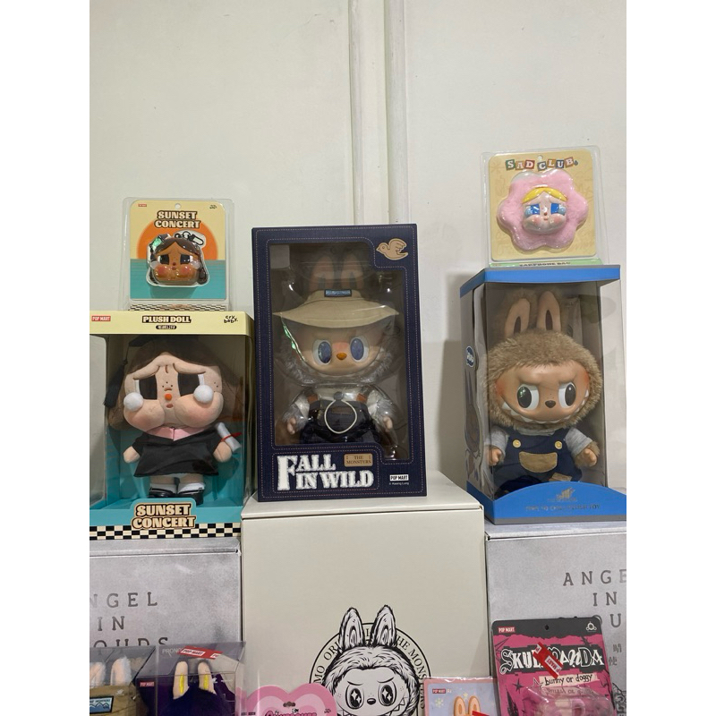 Jual POPMART Plush Doll Cry Baby Sunset Concert Labubu Fall in Wild ...
