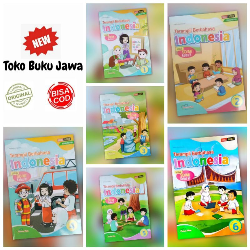 Jual [Pustaka Mulia] PROMO Buku SD Terampil Berbahasa Indonesia Kelas 1 2 3 4 5 6 SD Pustaka ...