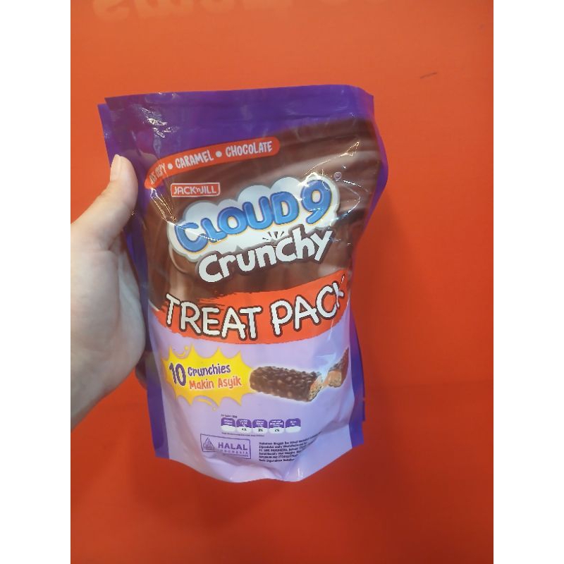 Jual Jual wafer coklat crispy cloud 9 crunchy treat pack | Shopee Indonesia