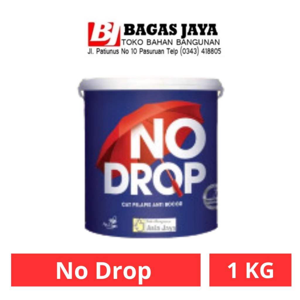 Jual Cat Pelapis Anti Bocor NO DROP / No Drop 1 Kg | Shopee Indonesia