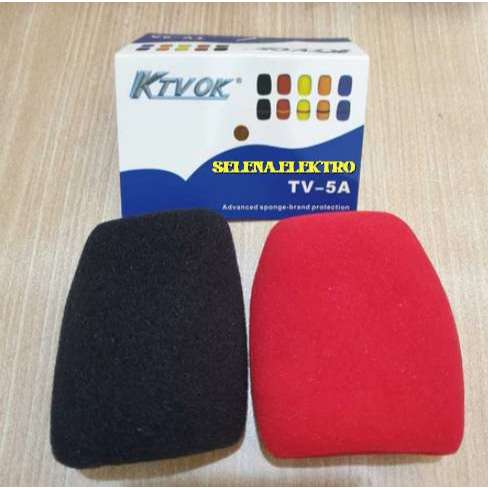 Jual Busa microphone tebal 8mm / spon mic /cover mic/foam sarung ...