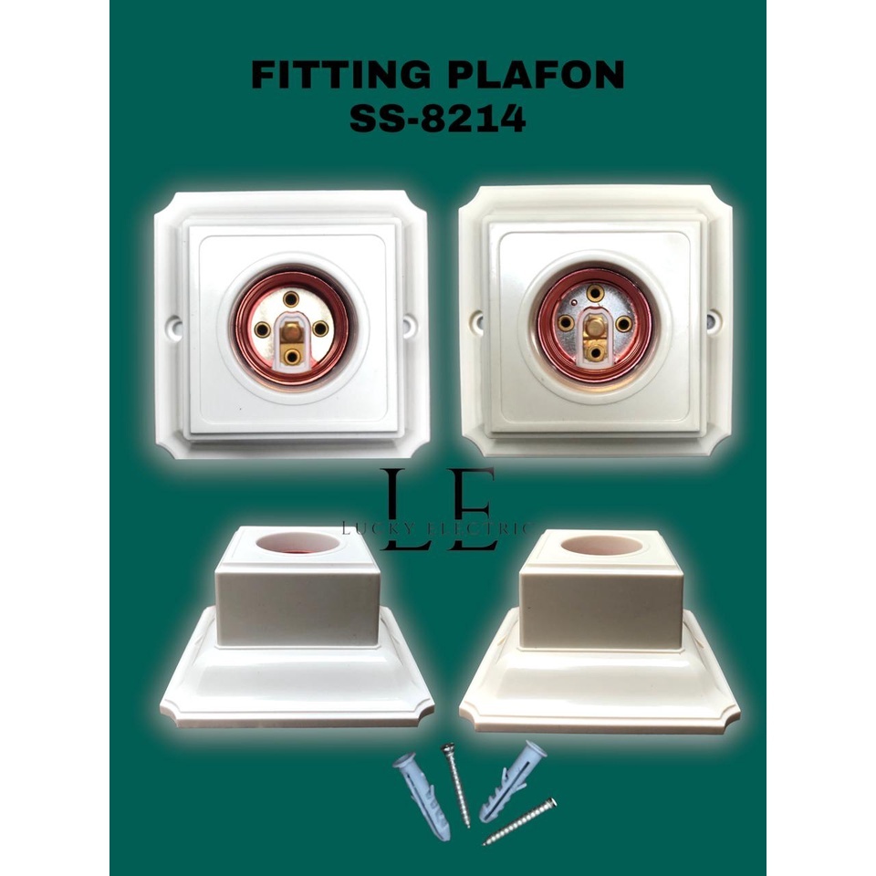 Jual FITTING ISI 24 PCS PLAFON SOU-SEI SS-8214 MODEL BROCO SEGI 4 ...