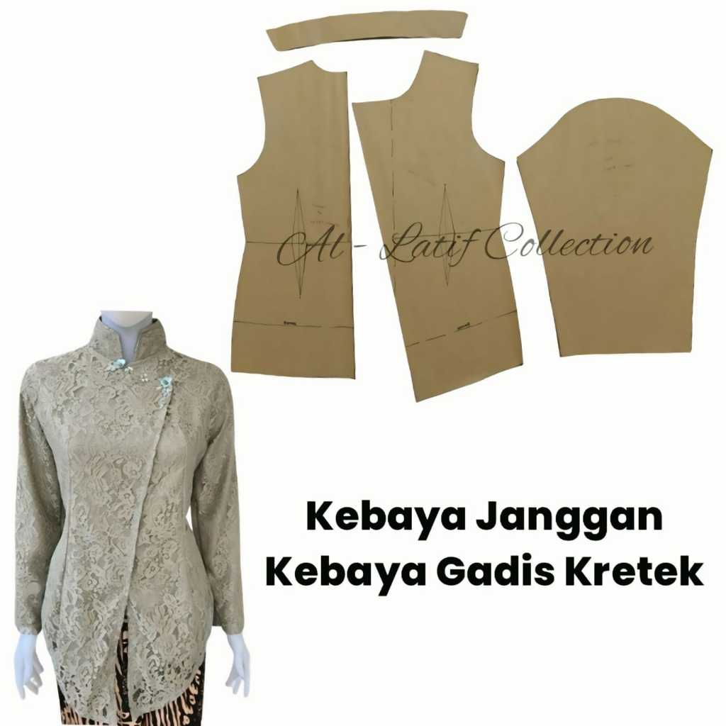 Jual Pola Jiplak / Pola Instan KEBAYA JANGGAN | Shopee Indonesia