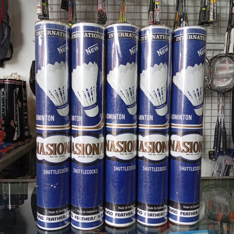 Jual Shuttle Cock NASIONAL Bola Badminton Bagus | Shopee Indonesia