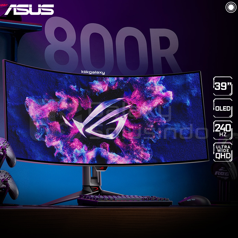 Jual ASUS ROG SWIFT PG39WCDM 39" OLED UWQHD 240Hz Curved Gaming Monitor ...