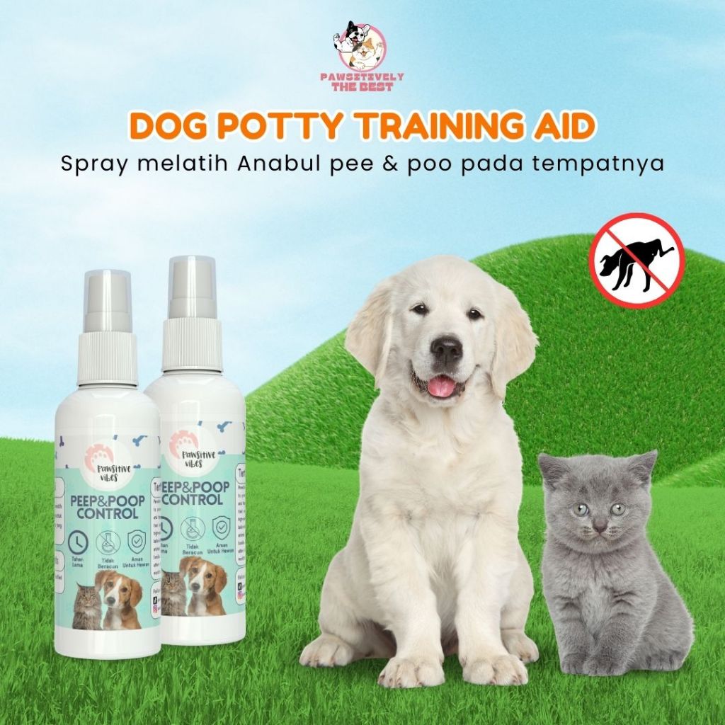 Jual Spray Melatih Pipis dan Pup Anjing - Dog Potty Training Aid ...