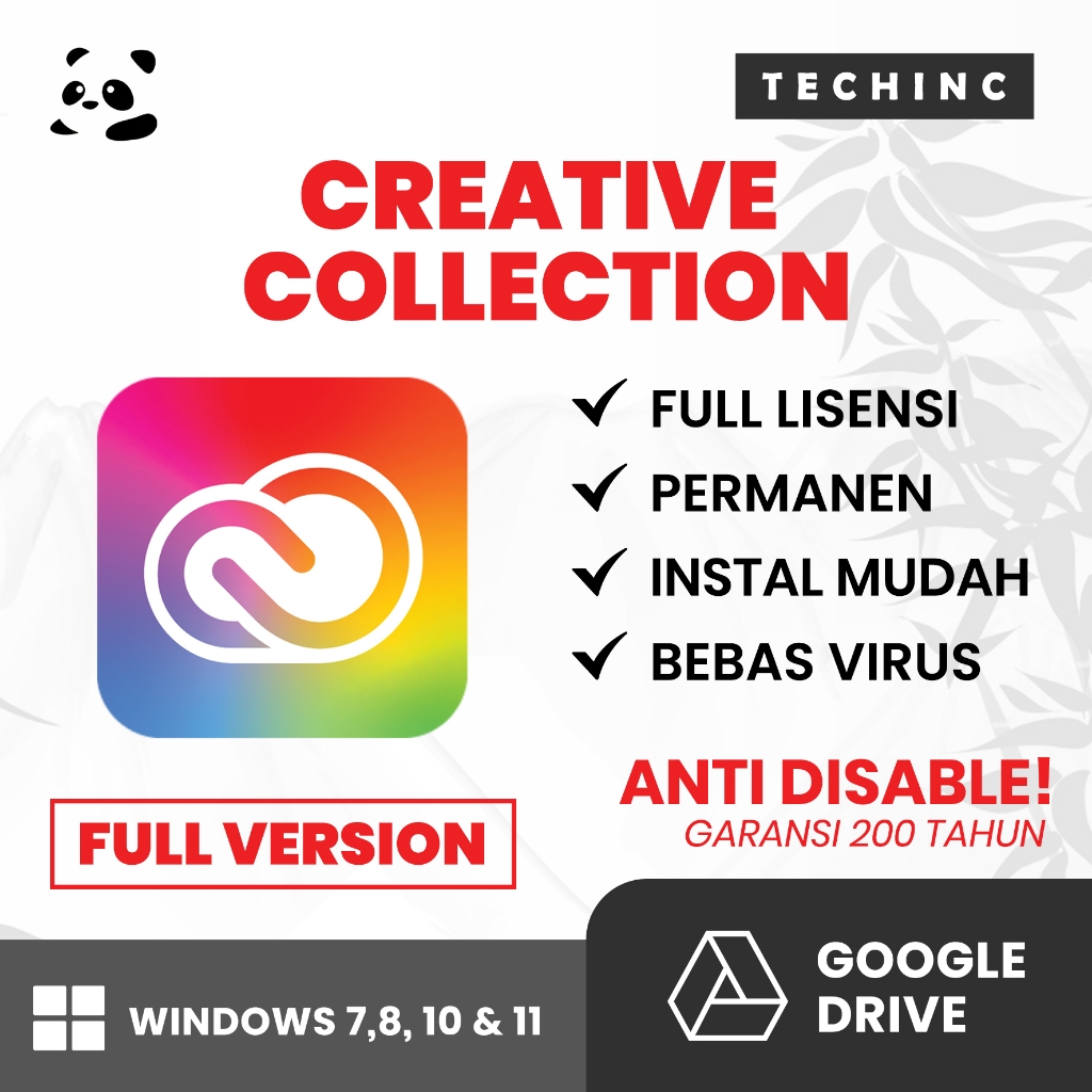 Jual TECHINC | Creative Collection Full Version Anti Disable Baru/Lama ...