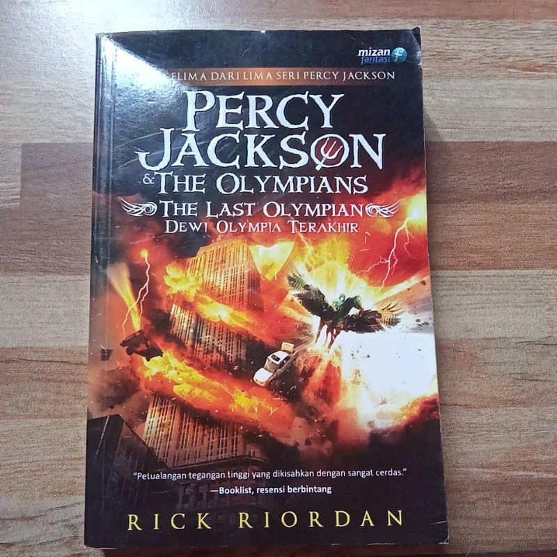 Jual PERCY JACKSON THE OLYMPIANS THE LAST OLYMPIAN RICK RIORDAN ...