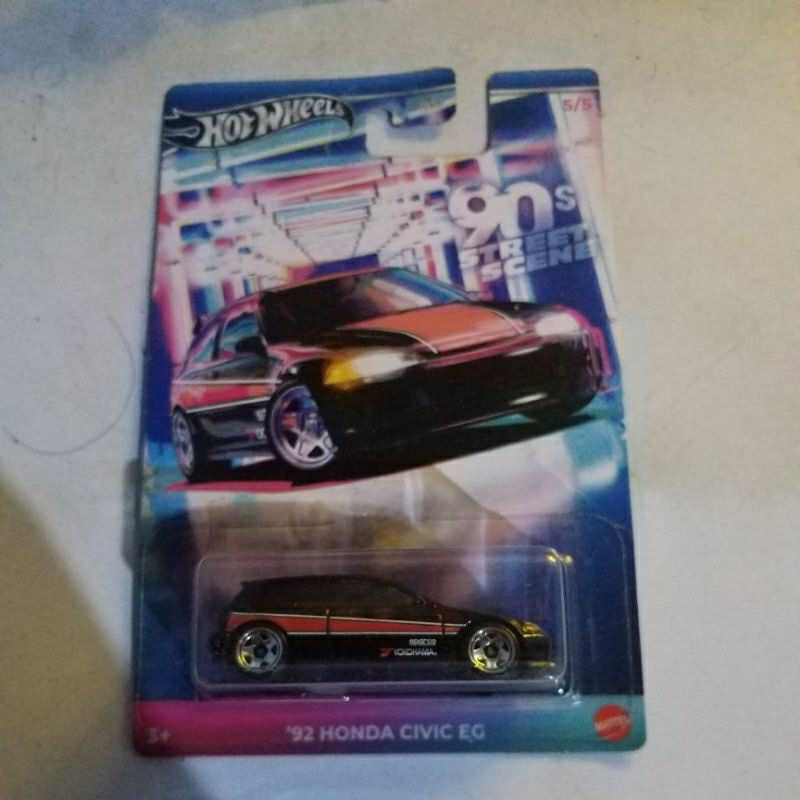 Jual Hot Wheels 90's Scene Street JDM 2025 - Honda Civic EG | Shopee ...