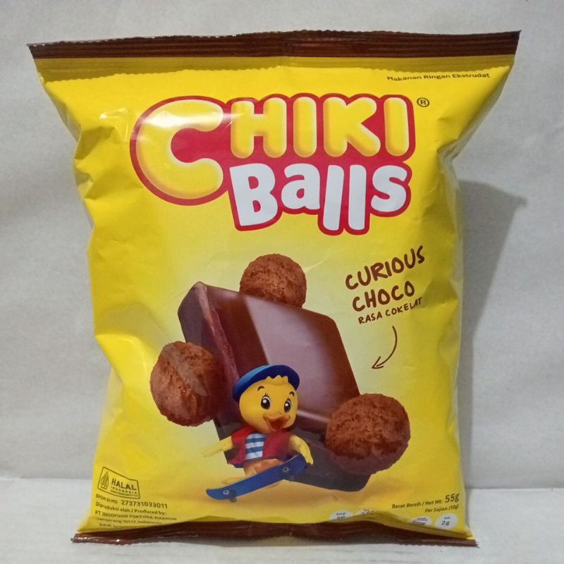 Jual Chiki Balls Curious Choco 55g | Shopee Indonesia