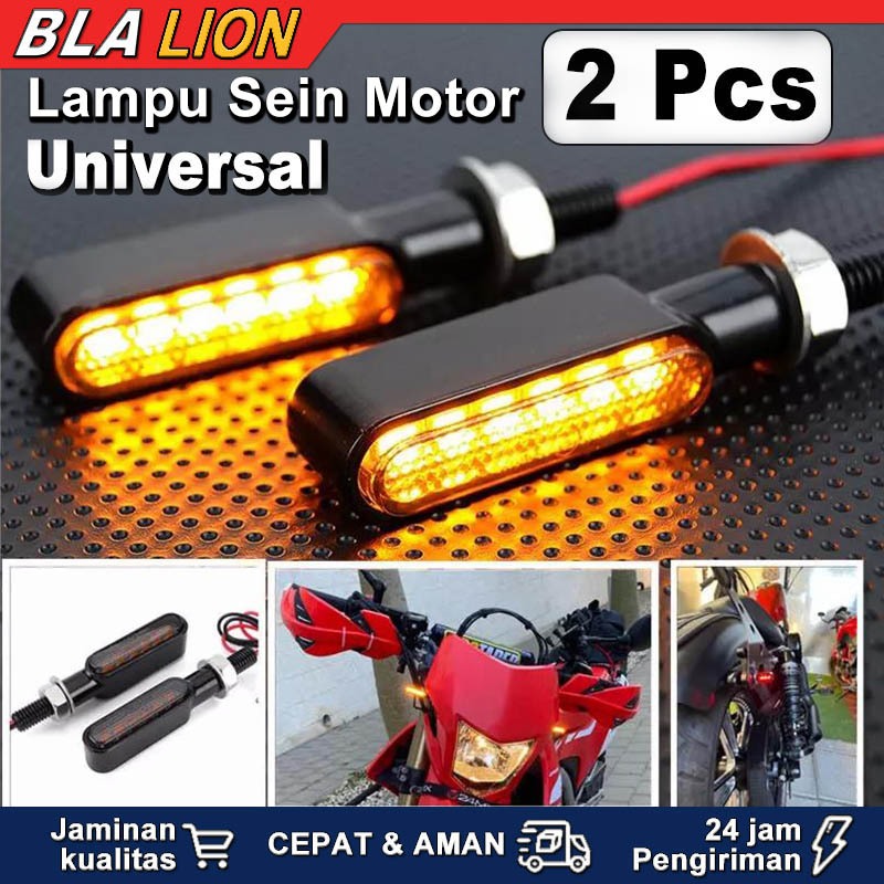 Jual Sein LED Motor Lampu Sen Running Motor Sein Lidi LED Tabung ...