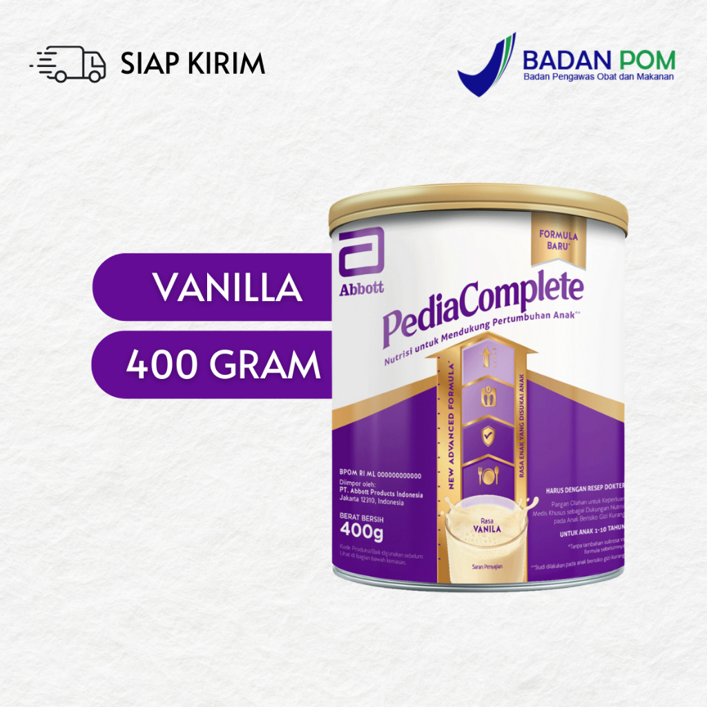 Jual PediaComplete Vanila 850 gram | Shopee Indonesia