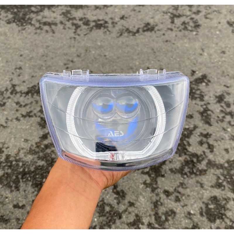 Jual LAMPU FIZ R/VEGA SET BILED AES TURBO,DEMON EYES RGB BLUETOOTH ...