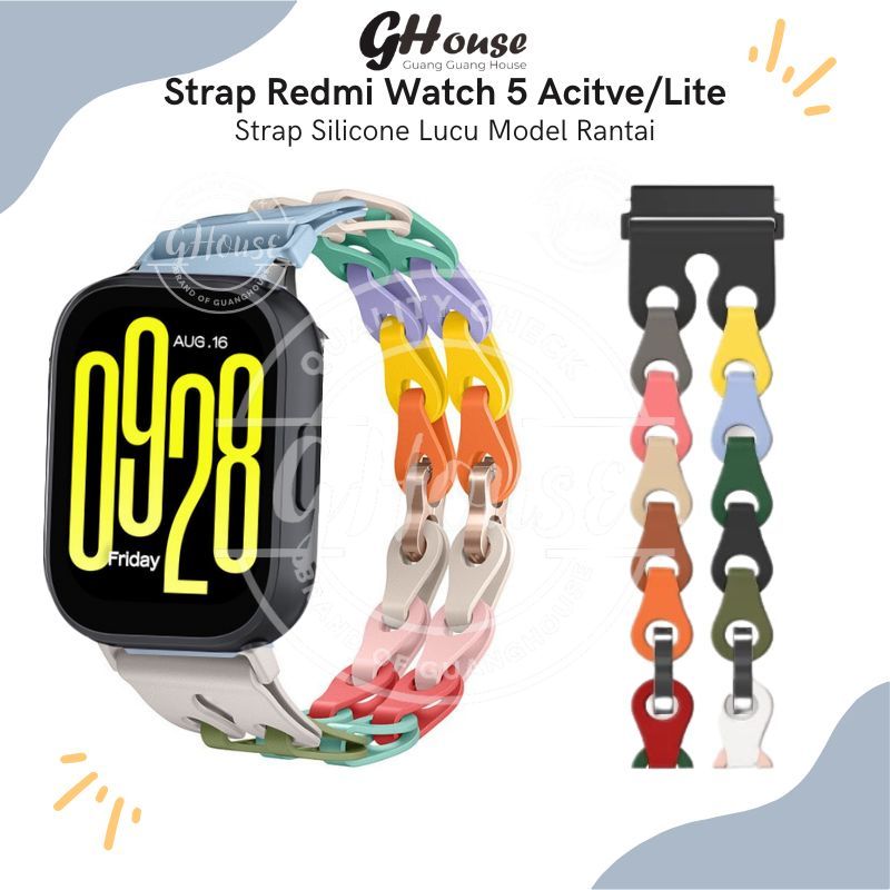 Jual Strap Redmi Watch 5 Active / Lite Tali Pengganti Xiaomi Redmi ...