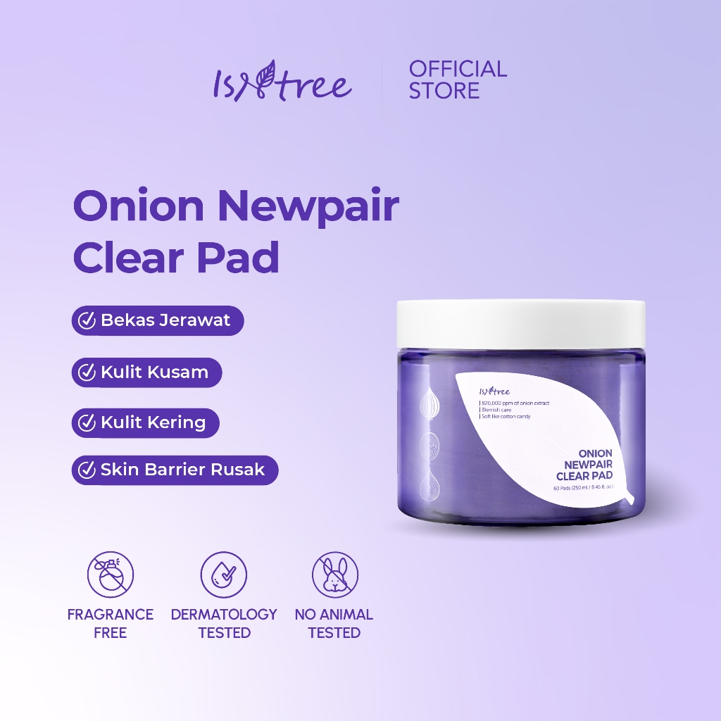 Jual ISNTREE Onion Clear Pad 60 pads | Shopee Indonesia