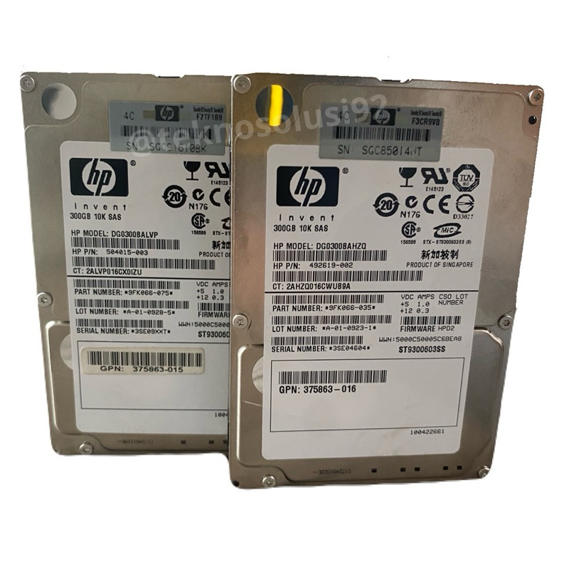 Jual Hard Disk Server HP 300GB 10K SAS 2,5" HDD Sentinel 100% | Shopee ...