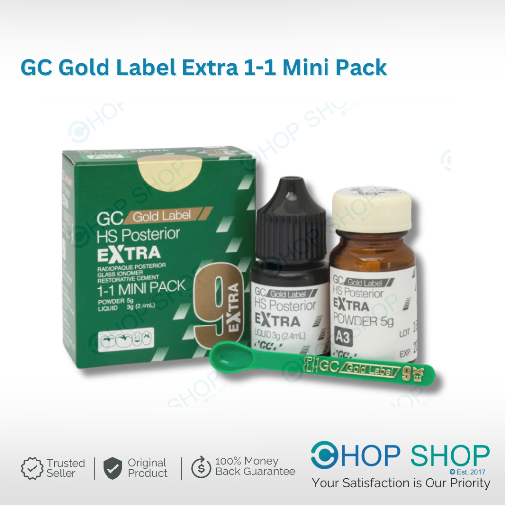 Jual ORIGINAL GC GIC Fuji IX / Gold Label 9 Extra 1-1 Mini Pack / Glass Ionomer Fuji 9 | Shopee ...
