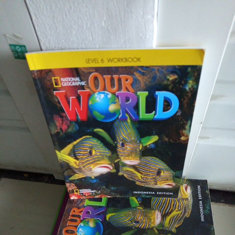 Jual buku our worl level 6 workbook National Geographic learning Indonesia edition buku bekas ...
