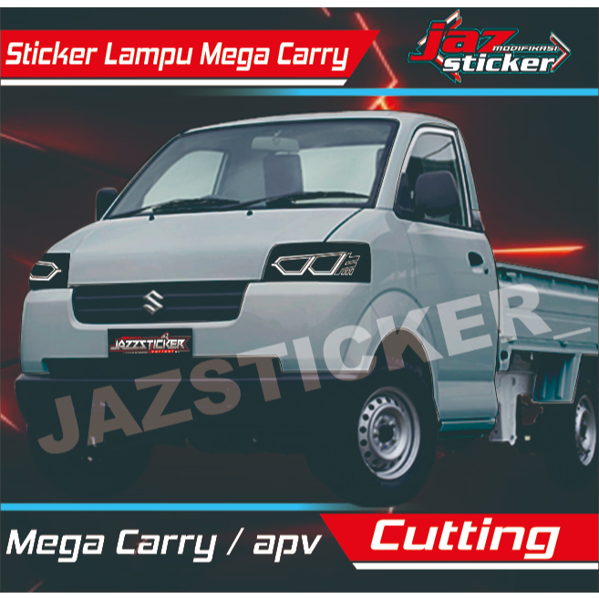 Jual STICKER LAMPU DEPAN PICKUP / PROJI / MEGA CARRY / APV / STICKER ...