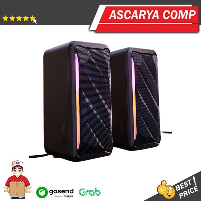Jual Speaker GAMEN GS-7 GS7 Bluetooth RGB Speaker Gaming | Shopee Indonesia