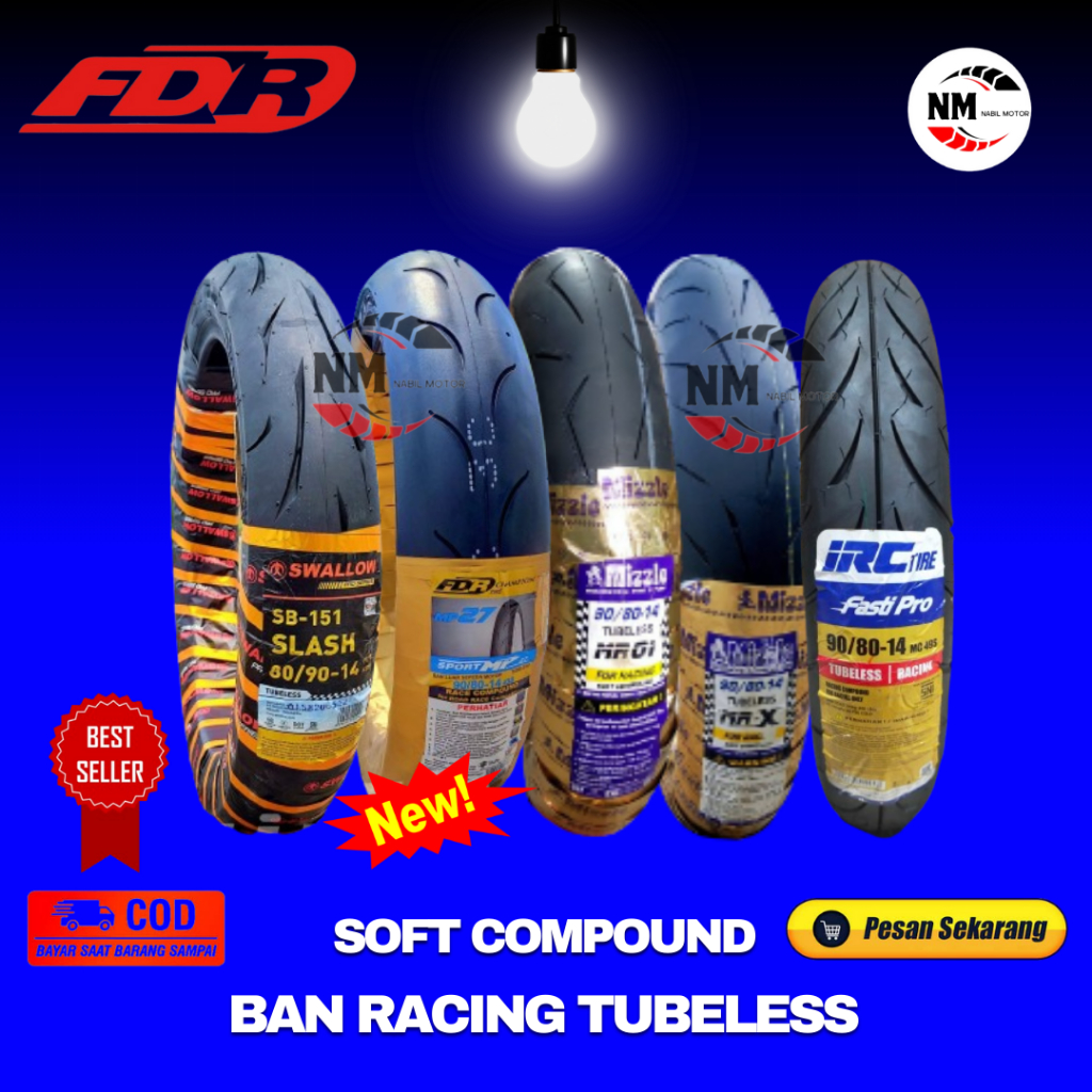 Jual FDR Sport MP 27 uk 90/80 ring 14 Soft compound | Shopee Indonesia