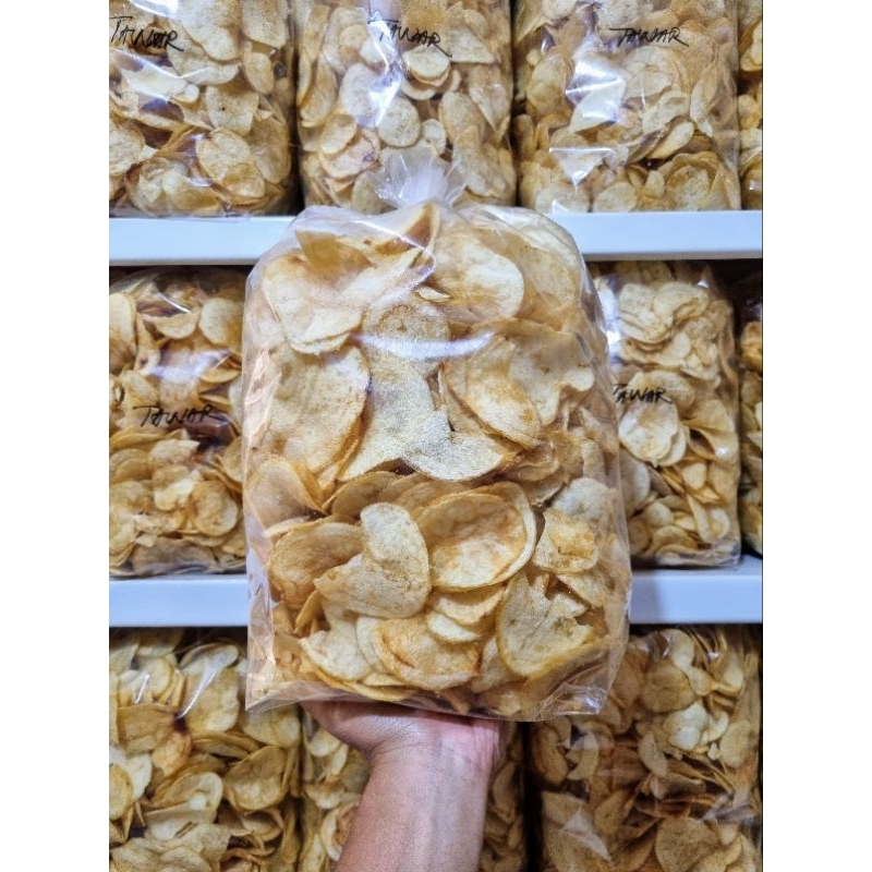 Jual Keripik Kentang / Potato Chips Aneka RASA kemasan 1Kg | Shopee ...