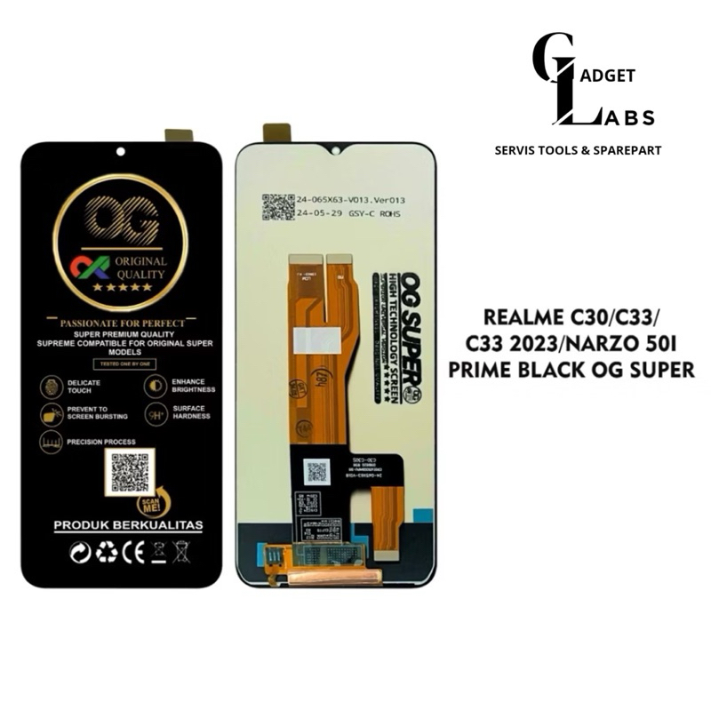 Jual LCD REALME C30 / C33 ORIGINAL OG SUPER GARANSI | Shopee Indonesia