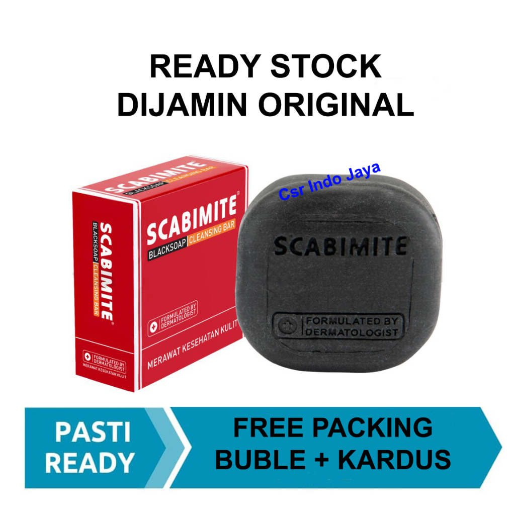 Jual Scabimite Blacksoap 60 Gram - Sabun Perawatan Kulit Gatal ...
