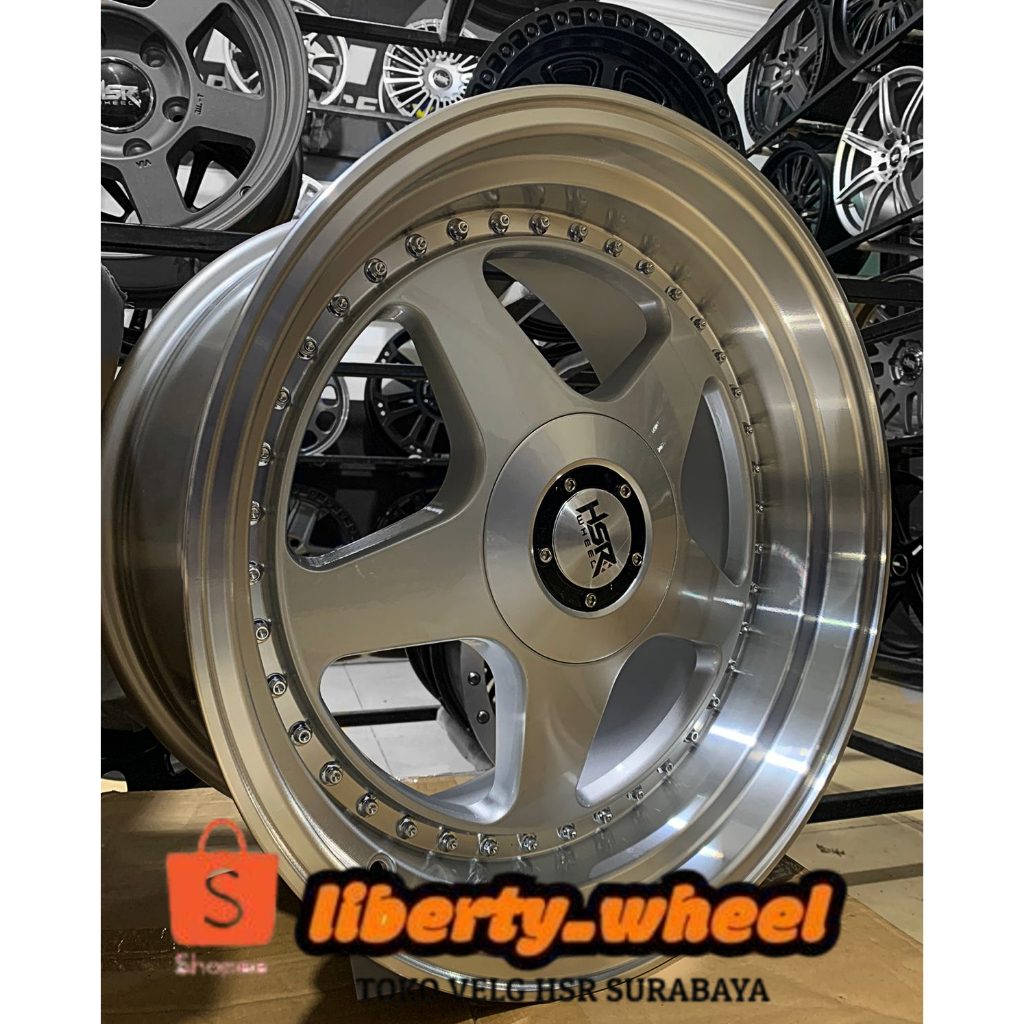 Jual Velg Mobil Racing HSR R18 Celong Lebar Belang 85/95 - Velg HSR Surabaya | Shopee Indonesia