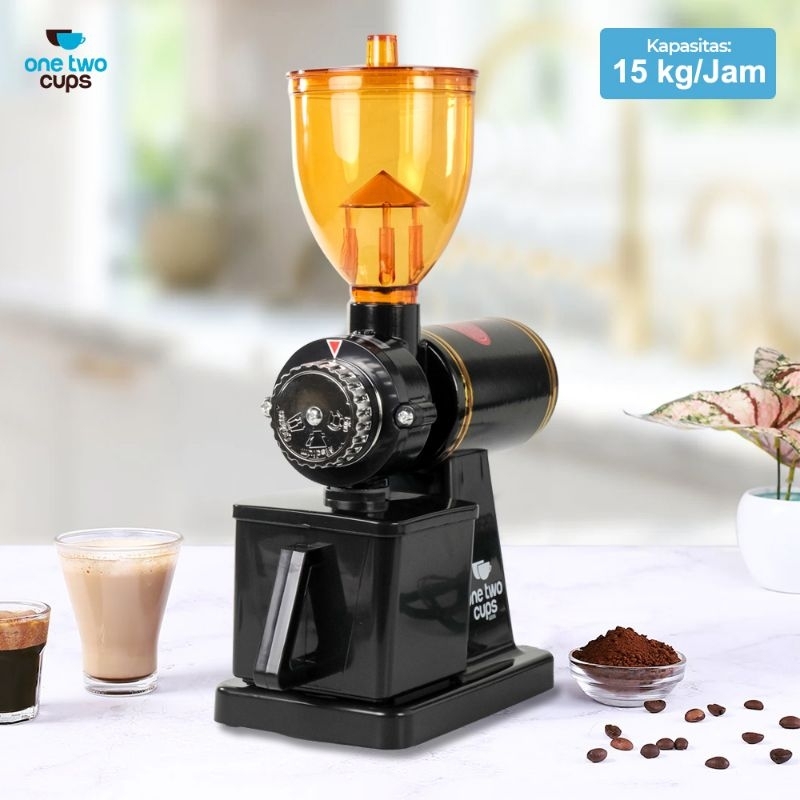 Jual OneTwoCups Alat Penggiling Kopi Elektrik Coffee Grinder / Coffee ...