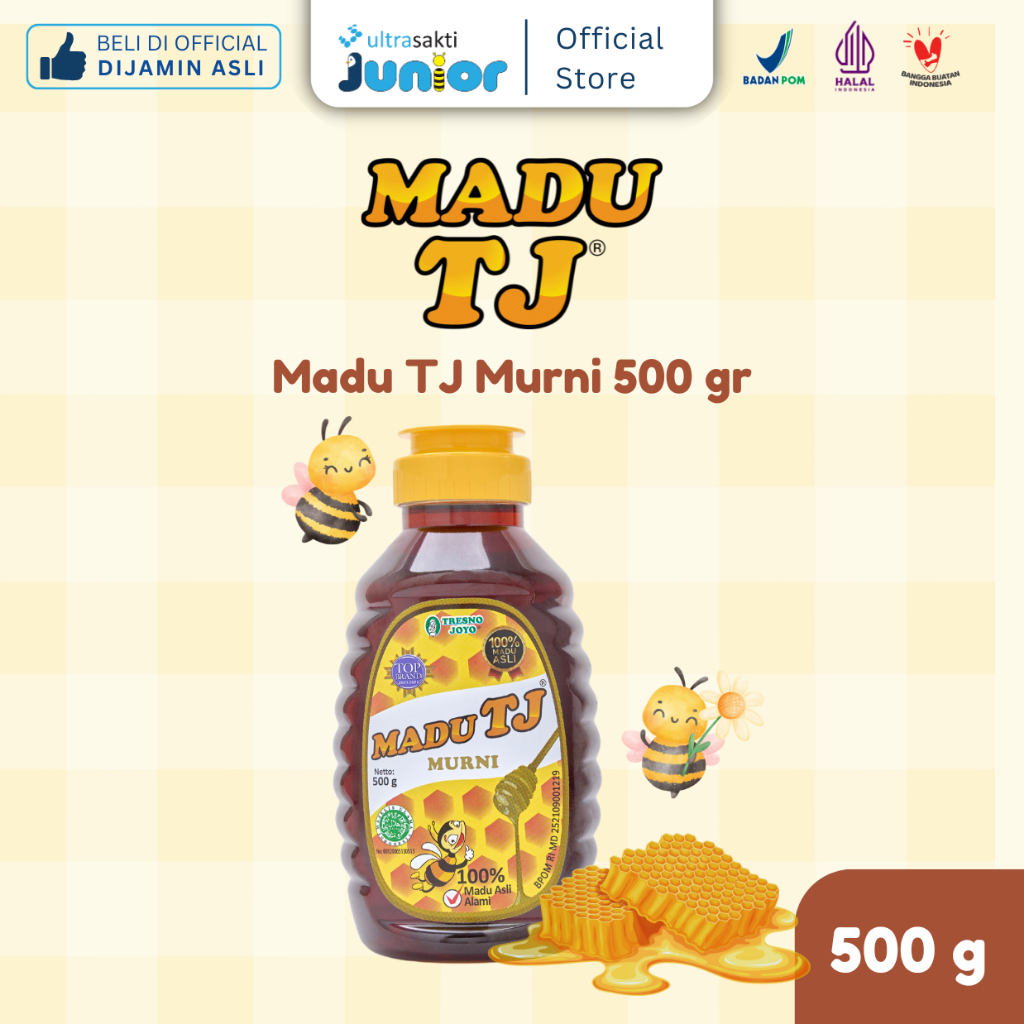 Jual MADU TJ MURNI - 500 GR - Madu Murni | Shopee Indonesia