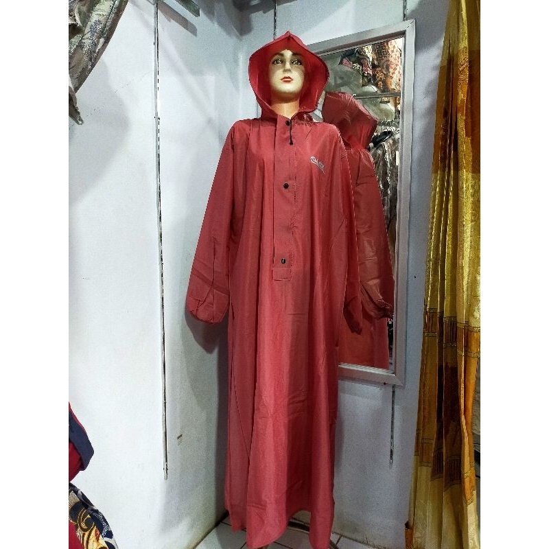 Jual Jas hujan merk elok model gamis | Shopee Indonesia