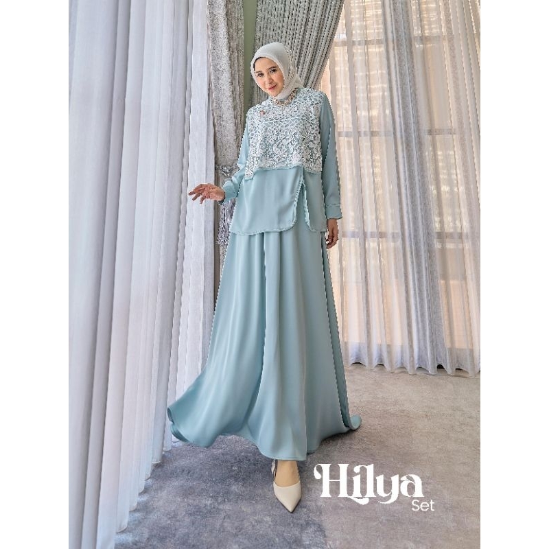 Jual HILYA SET ROK / SET ROK KEKINIAN / KOLEKSI LEBARAN BY MAREVI ...