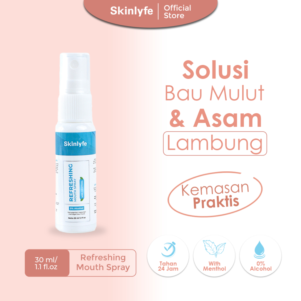Jual Skinlyfe - Penghilang Bau Mulut Pengharum Mulut Mouth Spray ...