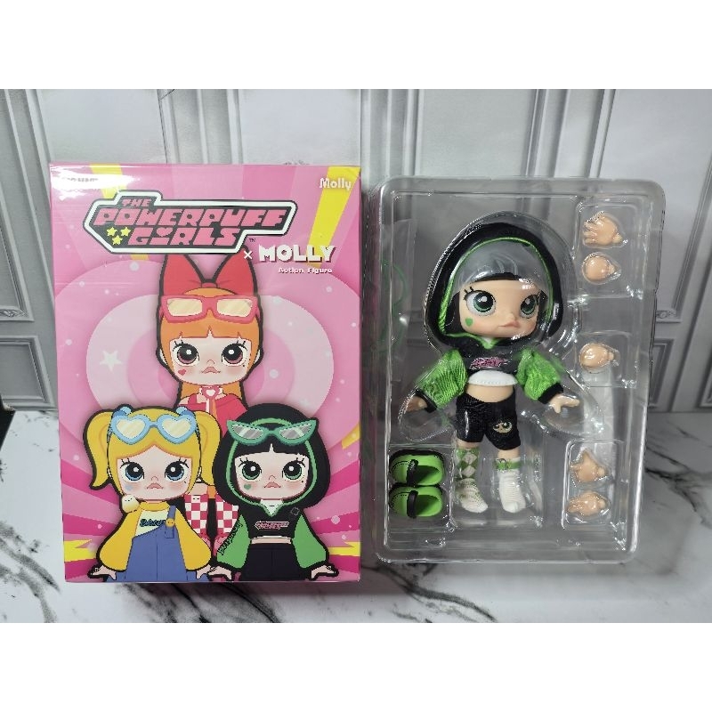Jual READY POWERPUFF GIRLS X MOLLY ACTION FIGURE BUTTERCUP | Shopee ...