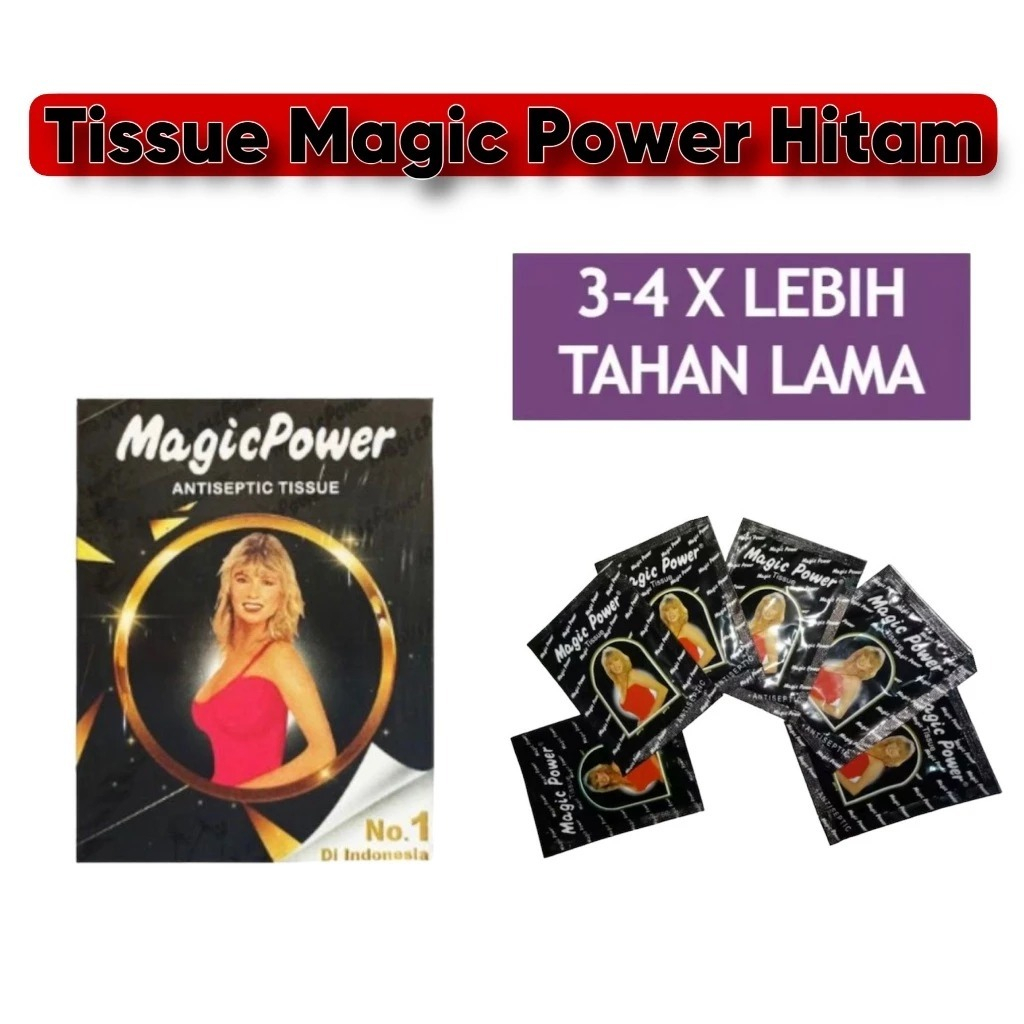 Jual TISU MAGIC POWER ORIGINAL ISI 6 SACHET | Shopee Indonesia