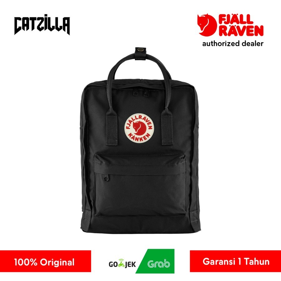Jual Tas Ransel Fjallraven Kanken Black | Shopee Indonesia