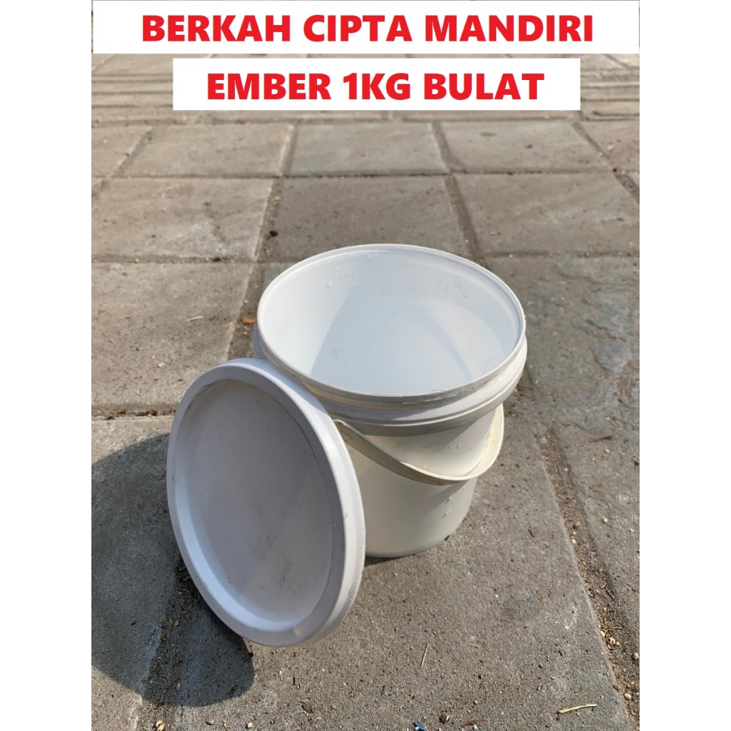 Jual Ember bekas selai 1kg bulat Ember plastik bekas 1kg bulat | Shopee ...