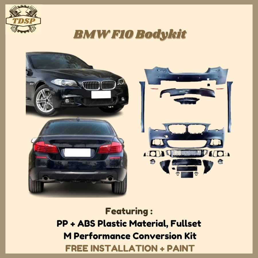 Jual Bodykit BMW F10 M Performance Sport Body Kit 520i 528i 523i 535i ...