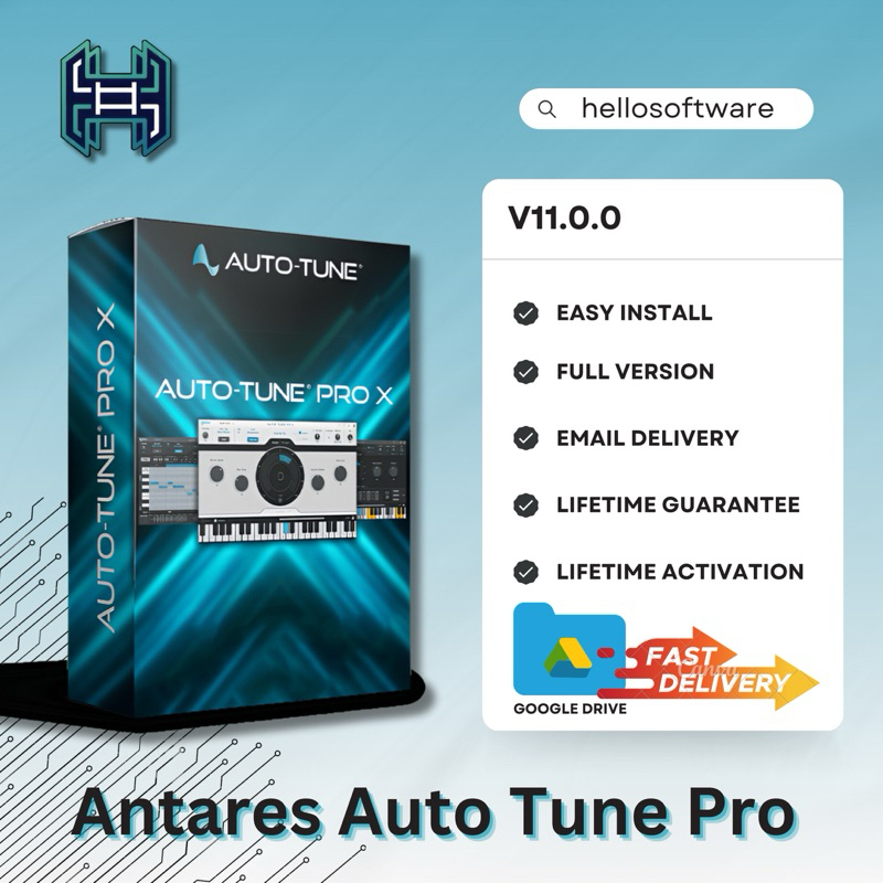 Jual (WIN/MAC) Antares Auto Tune Pro v11.0.0 Full Version (Versi Terbaru) | Shopee Indonesia