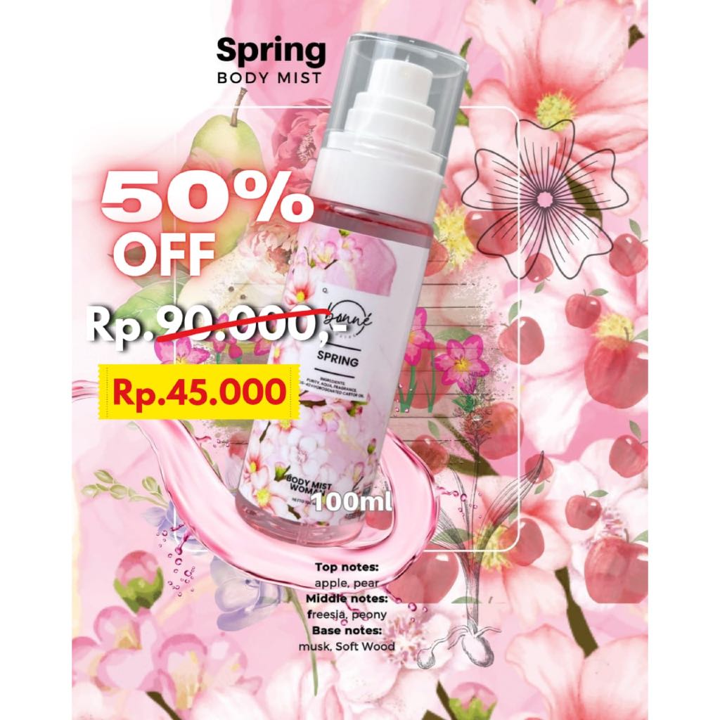 Jual Bonne Lustre Body Mist 100 ml | Shopee Indonesia
