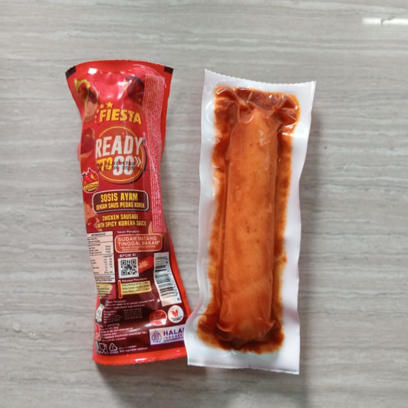 Jual FIESTA Sosis RTG Siap Makan Saus Korea 60g | Shopee Indonesia